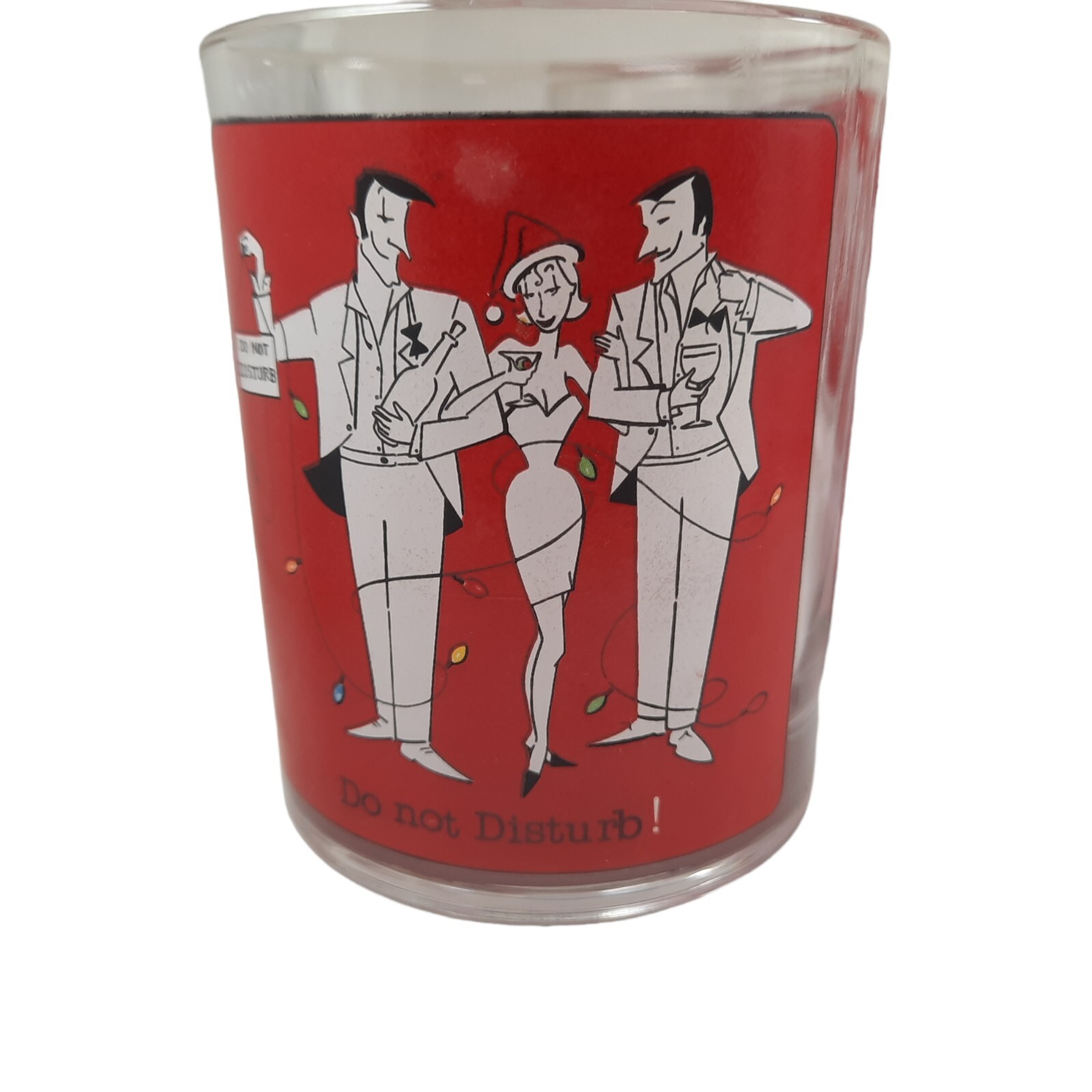 Mud Pie Mildly Inappropriate Holiday Bar Glasses Barware Christmas ...