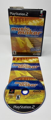 Magix Music Maker COMPLETE Sony Playstation 2 PS2 Game - CIB Tested | eBay