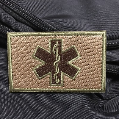 MEDIC NURSE Paramedic Embroidered Tactical Army Hook Loop Patch ...