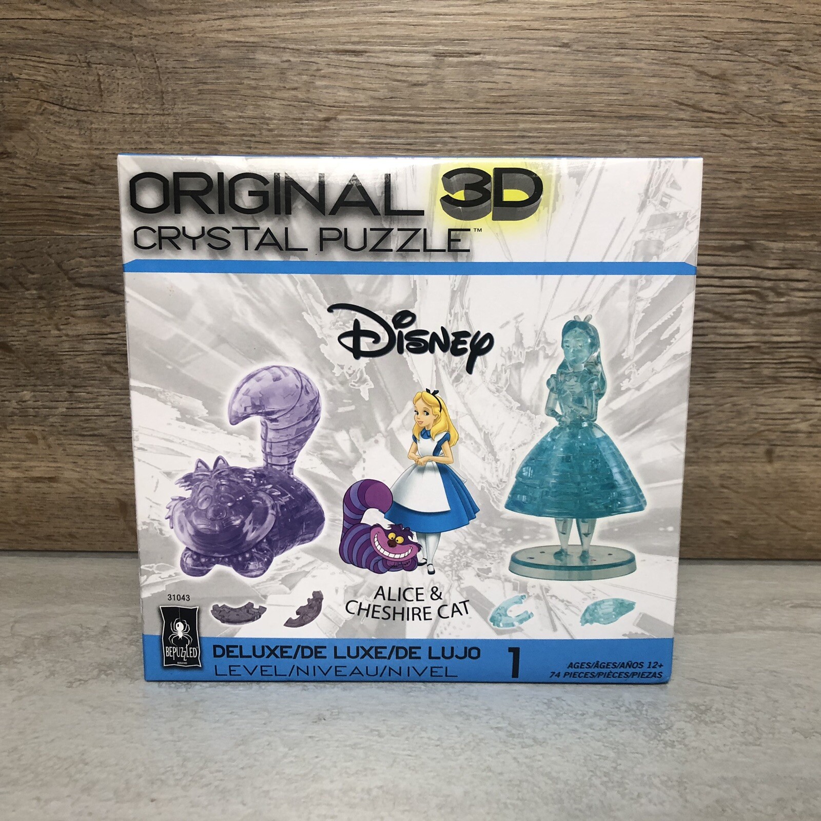 Disney 3D Crystal Puzzle - Alice in Wonderland ALICE AND CHESHIRE CAT ...