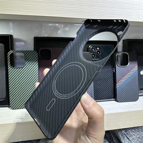 Genuine Carbon Fiber Slim MagSafe Case Fr OnePlus 12 Ultra Thin Matte ...