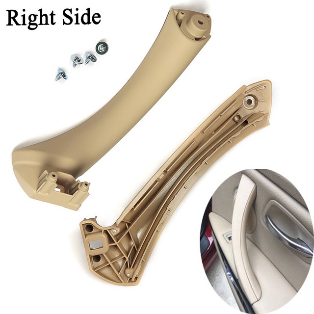 Right Side Beige Inner Door Panel Handle Pull Trim Cover for BMW E90 ...