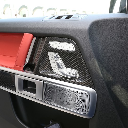 Carbon Fiber Seat Adjustment Switch Cover trim For Benz G Class W463 ...