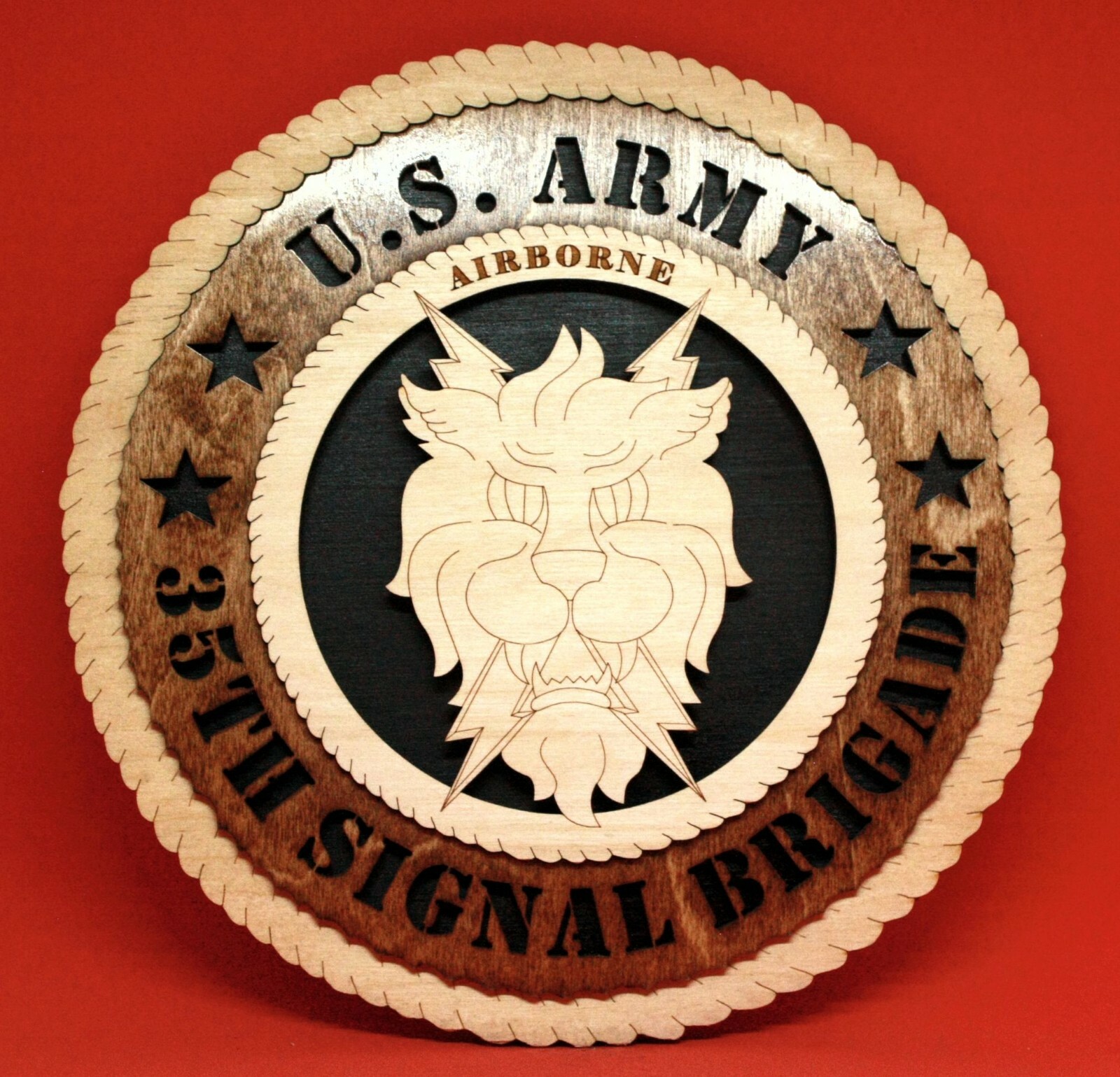 US ARMY 35TH SIGNAL BRIGADE / AIRBORNE PLAQUE | eBay