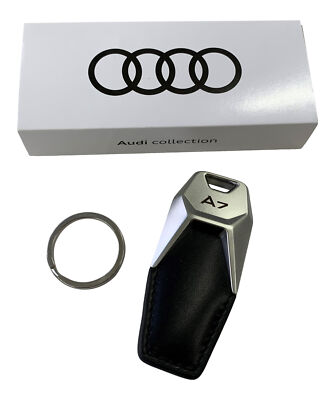 Originale Audi A7 Premium Portachiavi Chiave Logo con Incisione A7 4G ...