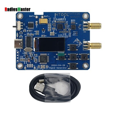 HT008 23.5-6000MHz Signal Generator MAX2871 Chip Serial Port Control RF ...