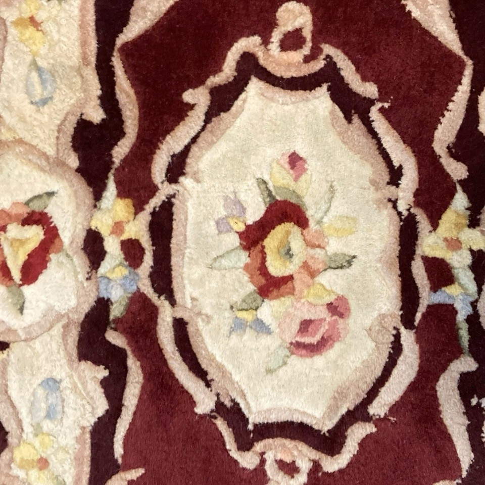 QVC Royalty Palace Burgundy Runner Rug - Limited Edition Marquis ...