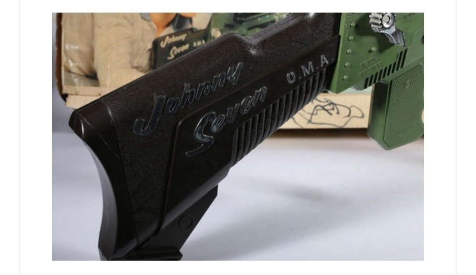 Vintage Johnny Seven OMA Toy | eBay UK