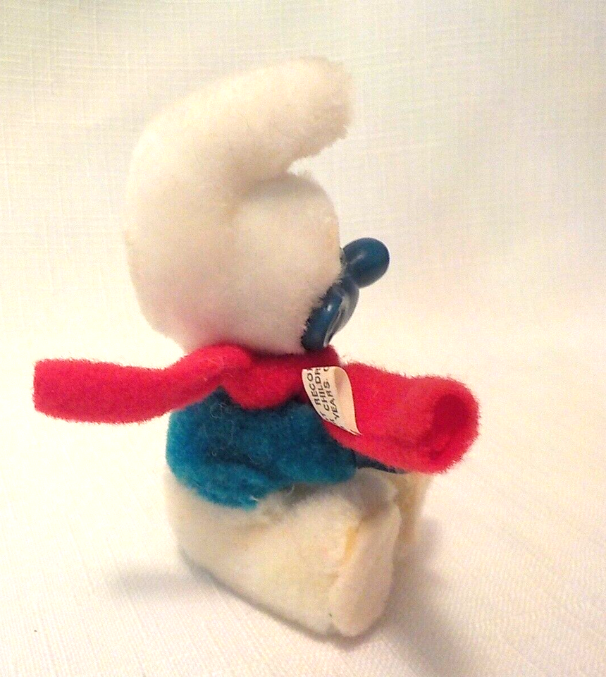 Vintage 1980 Blue Smurf Swivel Head Googly Eyes Hands Hug Pencil or Pen ...