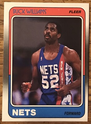 Buck Williams 1988-89 Fleer Basketball Card #79 New Jersey Nets NBA ...