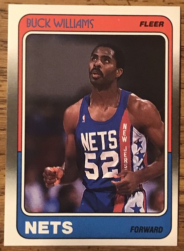 Buck Williams 1988-89 Fleer Basketball Card #79 New Jersey Nets NBA ...