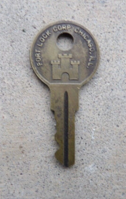 Original Fort Lock Corp.#235 Key Only Chicago KN54G | eBay