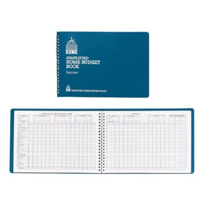 Dome Publishing Simplified Home Budget Book - 64 Sheet[s] - Wire Bound ...