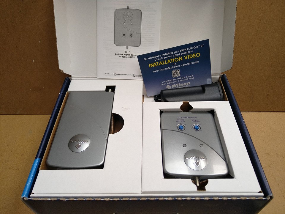Wilson Electronics - 3G SignalBoost DT Desktop Booster Kit Open Box ...