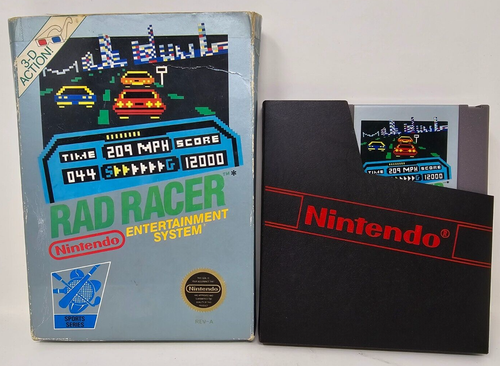 Rad Racer NINTENDO NES Original in Box Authentic Tested | eBay