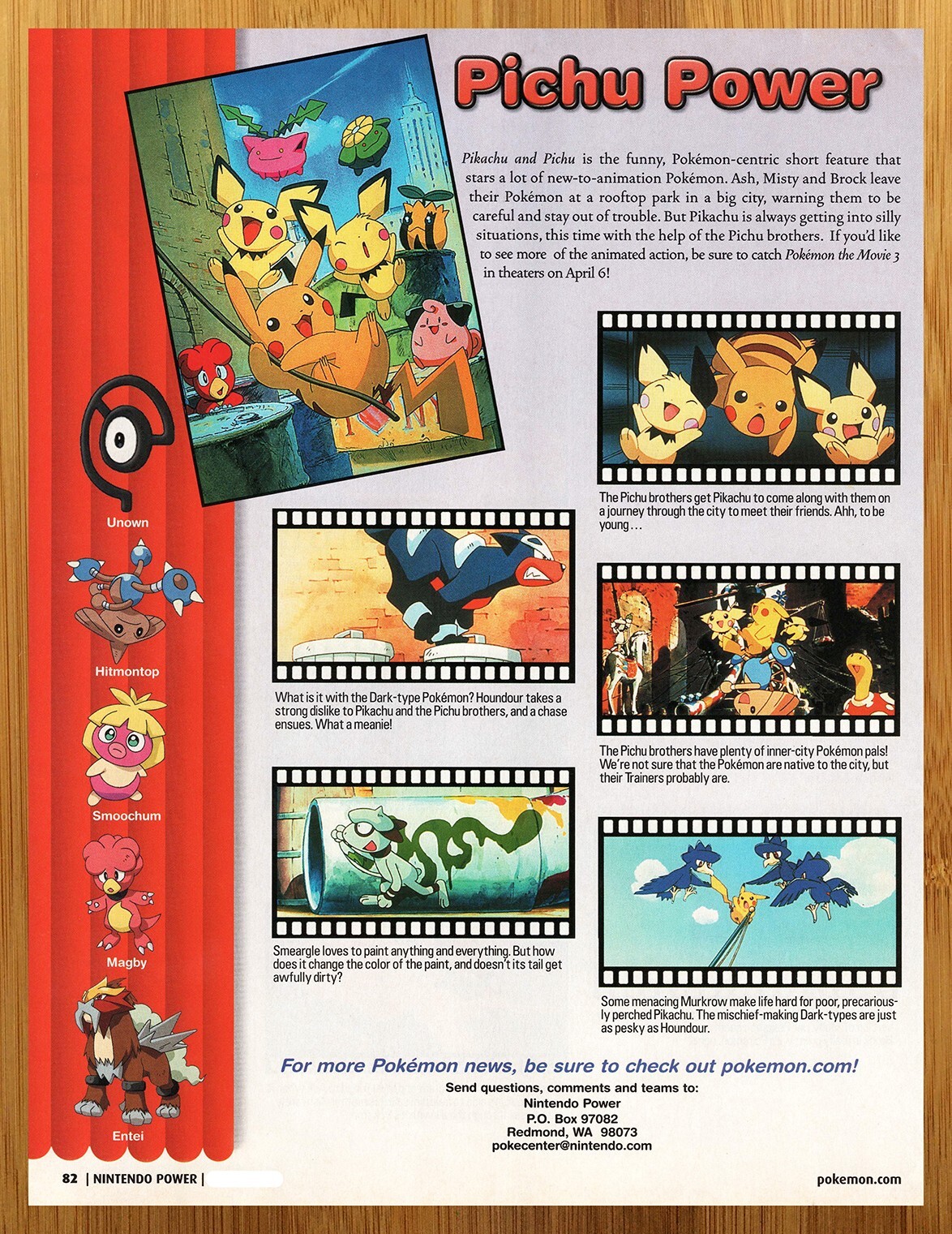 2001 Pokemon The Movie 3/Pikachu and Pichu Print Ad/Poster Video Game ...