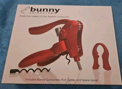 Bunny Corkscrew and Foil Cutter.The Rabbit Corkscrew Opener, Beautiful ...