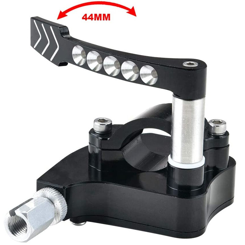 BILLET THUMB THROTTLE ASSEMBLY FOR YAMAHA BANSHEE YFZ RAPTOR 350 660 ...