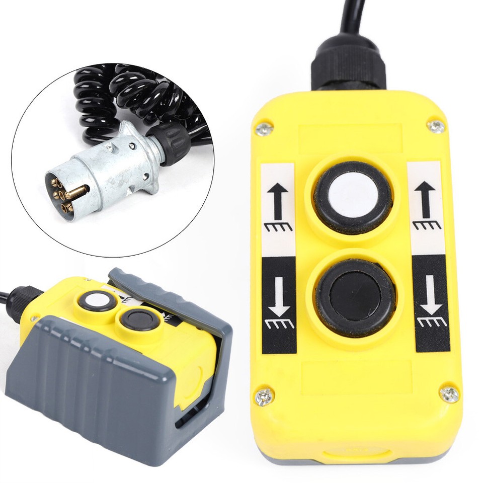 Dump Trailer Remote Control Switch 4 Wire For 12V Double Acting ...