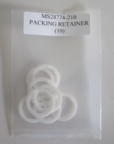 MS28774-210 Packing Retainer Back-up Ring - Lot of 10 | eBay