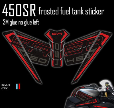 CFMOTO fuel tank non-slip edge side tank stickers for 450SR | eBay