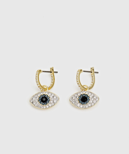 New in Gift Box SWAROVSKI 5692163 Blue Gold Evil Eye Symbolica Drop ...