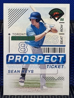 2024 Panini Prospect SEAN KEYS Toronto Blue Jays | eBay