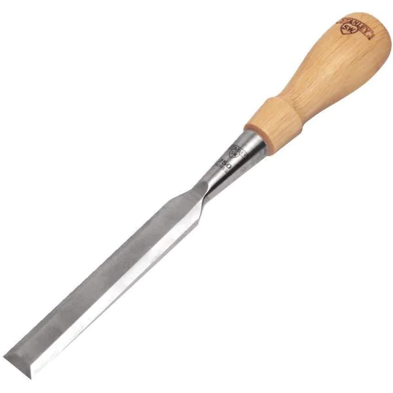 Socket Wood Chisel 4-Piece Set with Leather Tool Wrap for Woodworkers ...