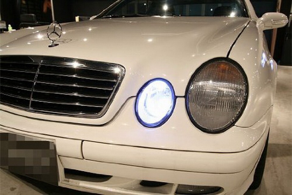 Xenon White Error Free 64132 H6W LED Bulbs For Audi Mercedes Parking ...