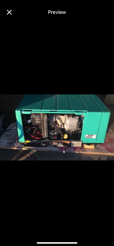 Onan Microquiet 4000 Watt RV Motorhome Generator Gasoline 4.0KW 120V 33 ...