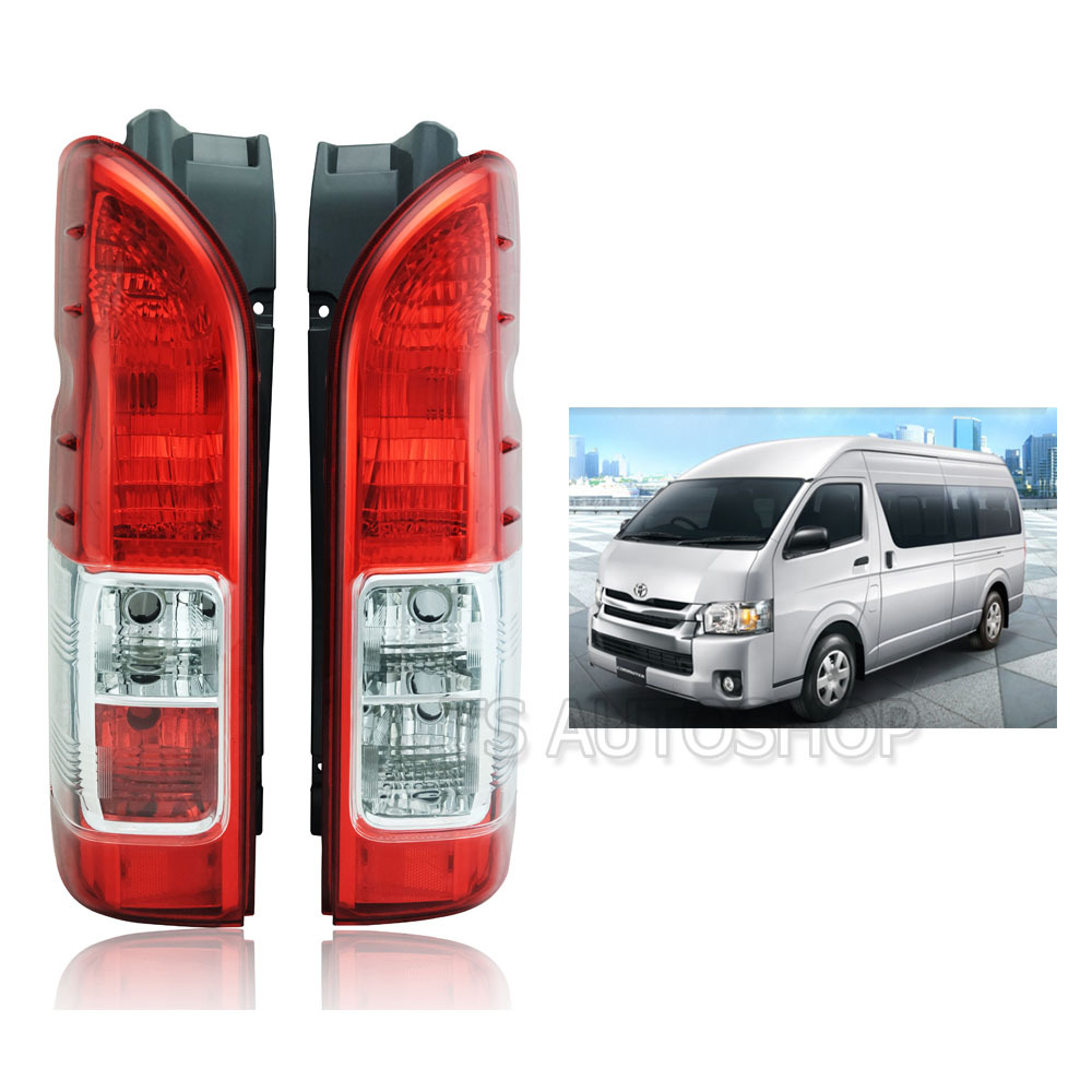 L+R Rear Tail Lamp Light Fit Toyota Commuter Hiace D4D Ventury Van 14 ...