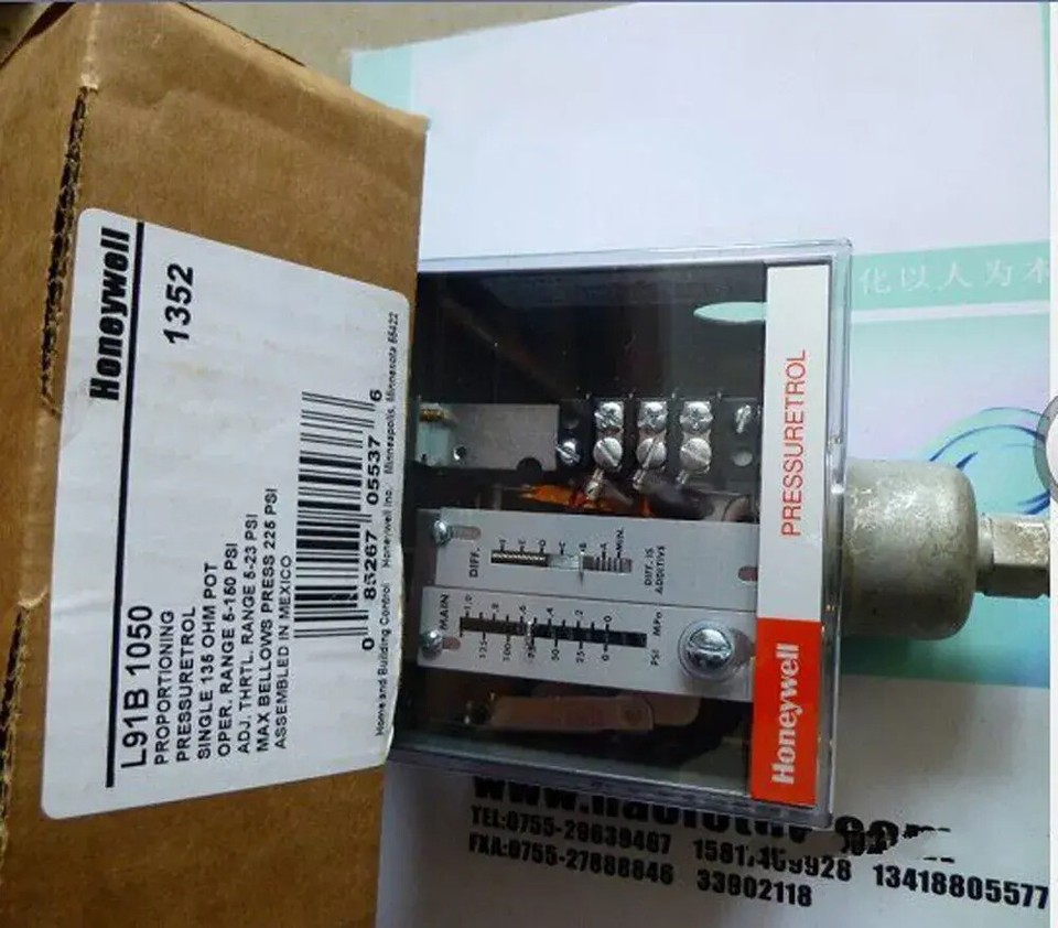 1PC Honeywell L91B1050 Pressure Controller New L91B 1050 FedEx or DHL ...