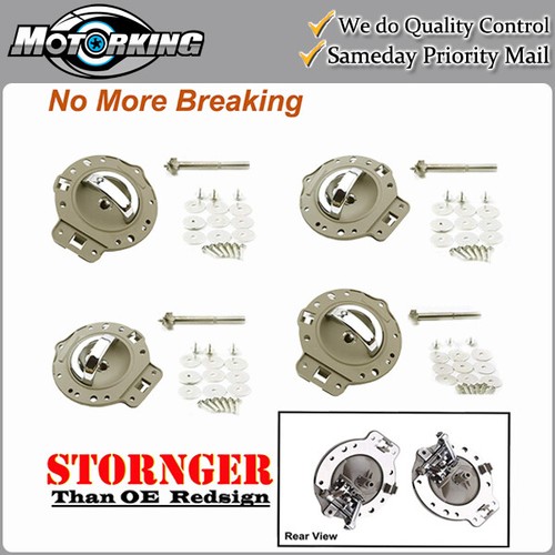 Interior Door Handle 4PCS Set for 2006-2010 Jeep Commander Tan & Chrome ...