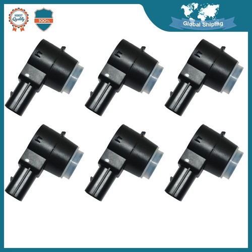 6x 1EW63TZZAA PDC Bumper Object Sensor Black Park Assist For Dodge Jeep ...