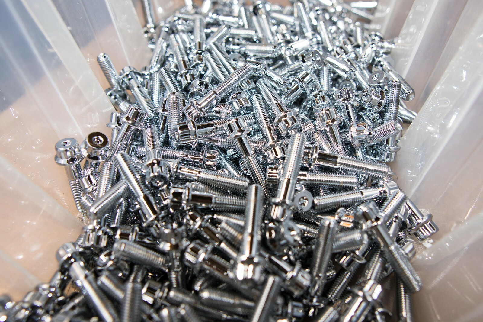 (160) M7x1x31 Chrome 12 Point Wheel Bolts & M7 Wheel Nuts for 2/3 piece ...