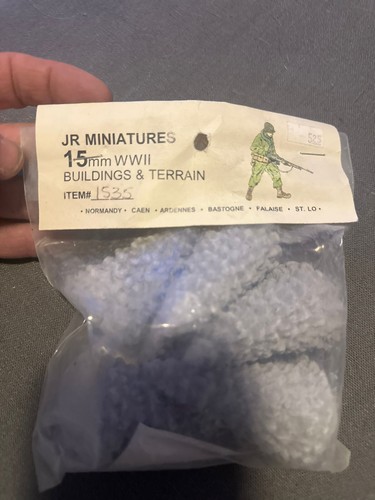 JR Miniatures WWII Buildings & Terrain Item #1535 - 15mm - Sealed ...