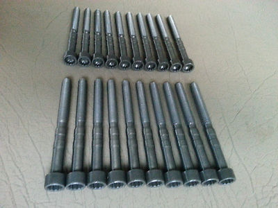 VW VOLKSWAGEN TOUAREG V10 TDI ROCKER SHAFT BOLT SET OEM FEBI $175 ...