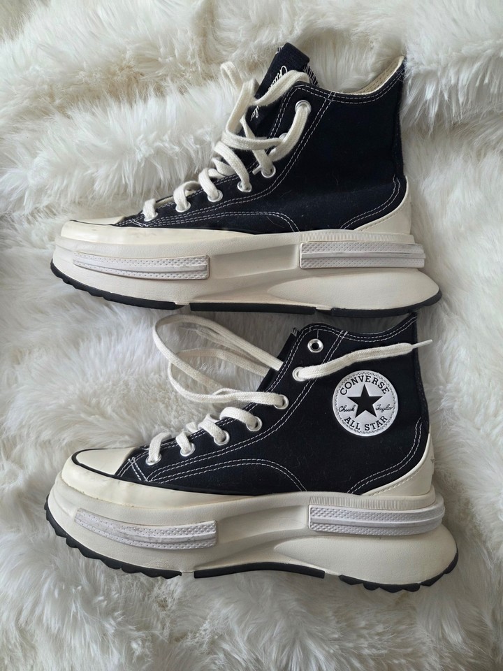 Size 8 - Converse Run Star Legacy CX High Black | eBay