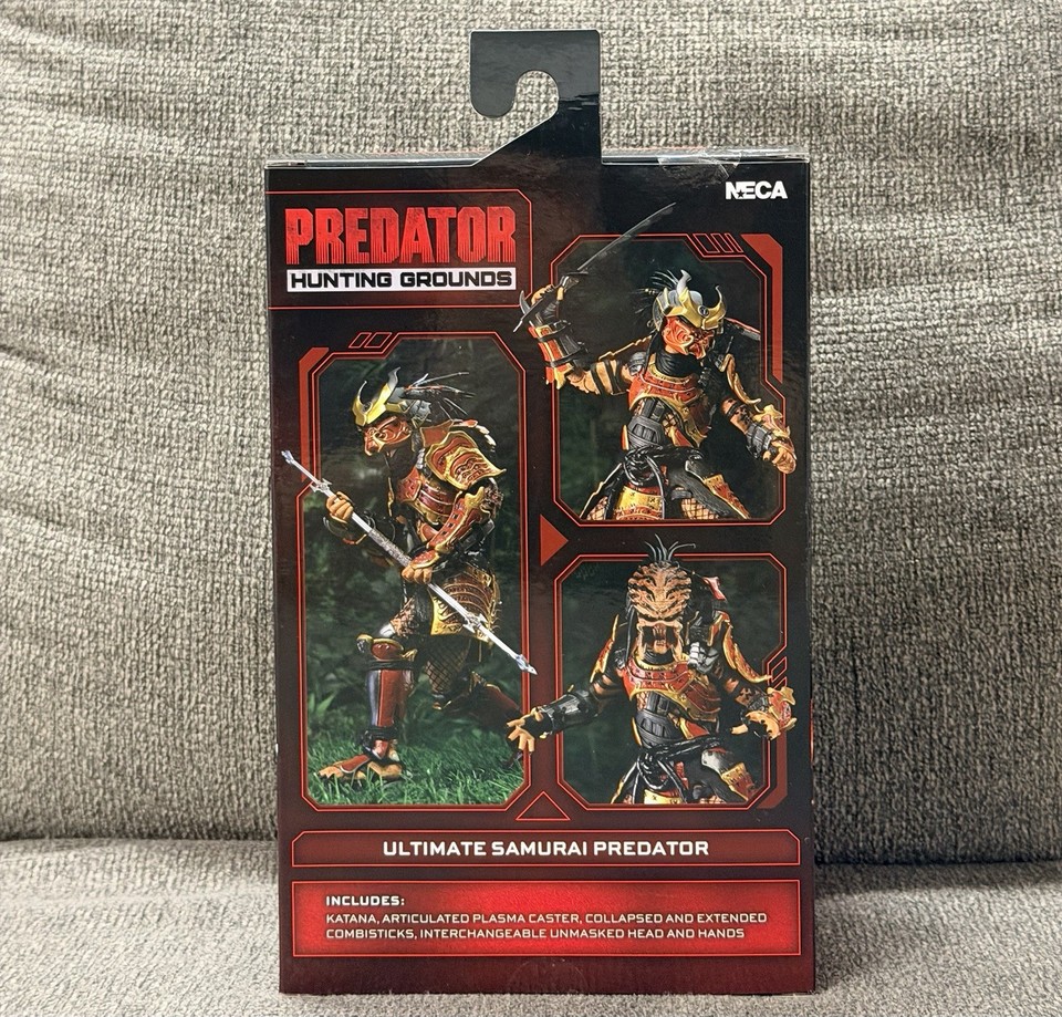 NECA Predator: Hunting Grounds Ultimate Samurai Predator Figure - IN ...
