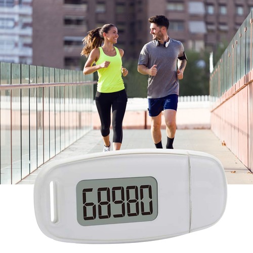 3D Sensor Pedometer Step Counting Device With Blue Backlight Clip-on ...