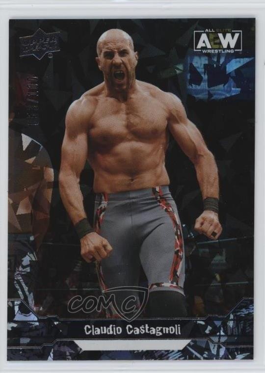 2023 Upper Deck AEW All Elite Wrestling Piledriver /100 Claudio ...
