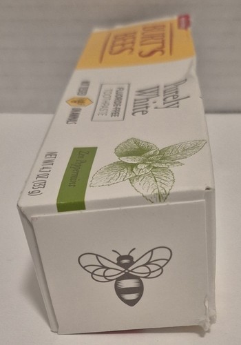 Burt's Bees Purely White Toothpaste Zen Peppermint 4.7OZ | eBay