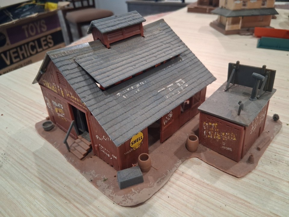 HO Scale Vintage Barn Dancing Theme | eBay