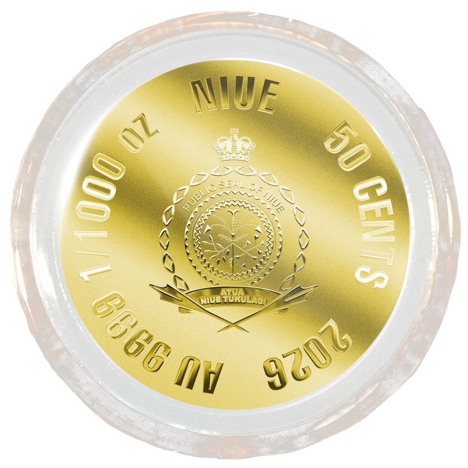 2025 Niue Libertad 1/1000 oz Gold Coin in Card Microetching | eBay