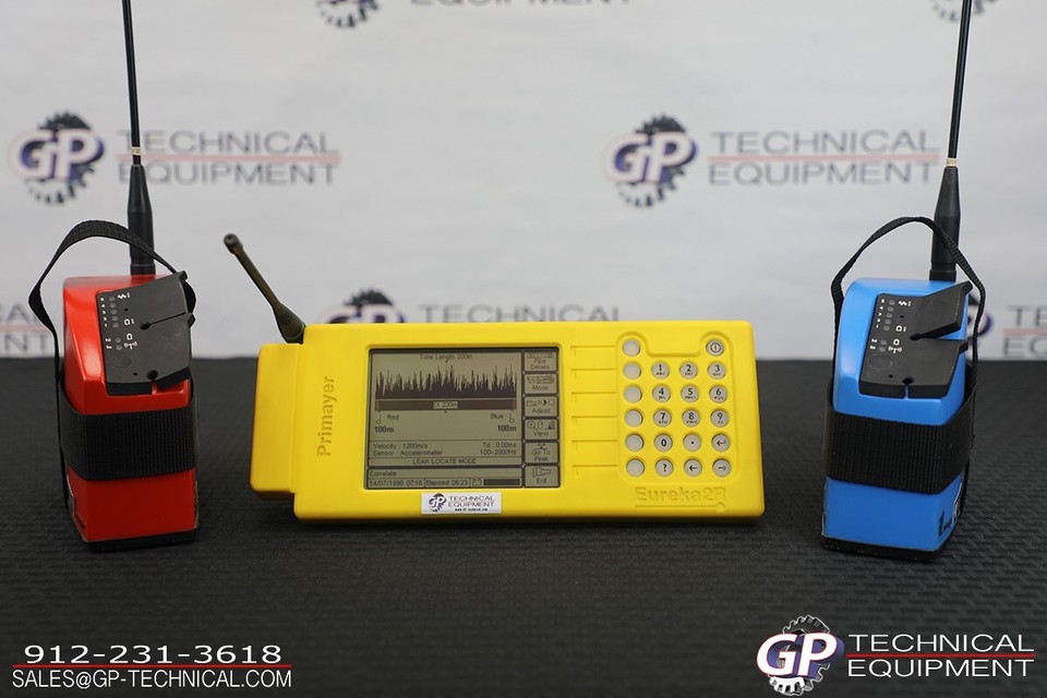 Primayer Eureka 2R Water Leak Noise Correlator - Fluke HWM Gutermann ...