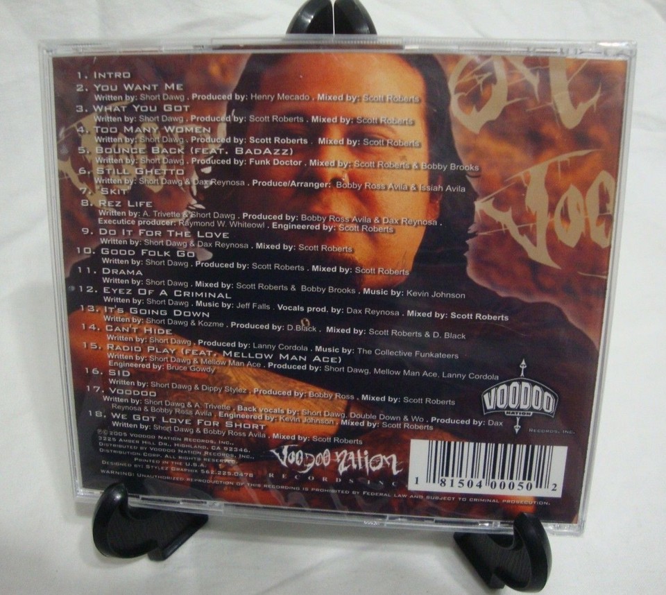 Short Dawg Tha Native Short Stories CD 2005 Voodoo Records Rap Album | eBay