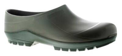 NORA PU-Clog COMFY oliv Garten Freizeit Beruf Clogs ELASTOPAN olivgrün ...