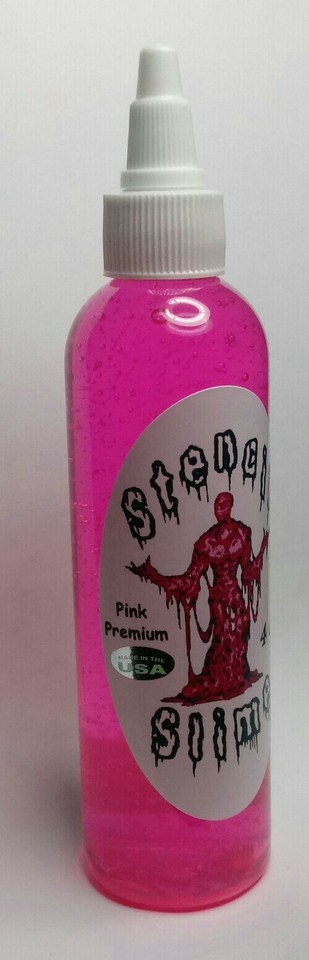 Stencil slime Tattoo Stencil solution, stencil stay, Pink Premium Slime ...