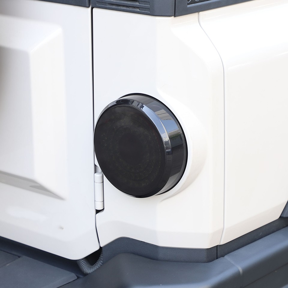 ABS Car Tail Light BlackoutCover Smoked Rear Light Trim For Ineos ...