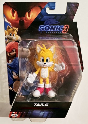SONIC THE HEDGEHOG 3 MOVIE TAILS 5" ACTION FIGURE JAKKS PACIFIC BRAND ...